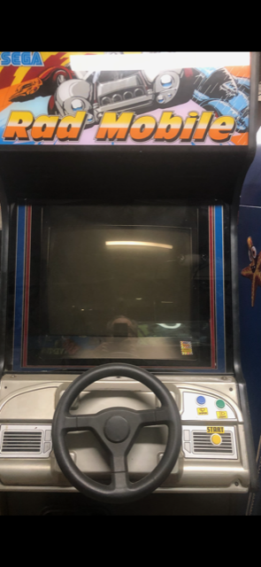 SEGA RAD MOBILE Arcade Game for sale - RACE THRU NYC TO LA w/ DRIVER'S SEAT PERSPECTIVE! | COIN ...